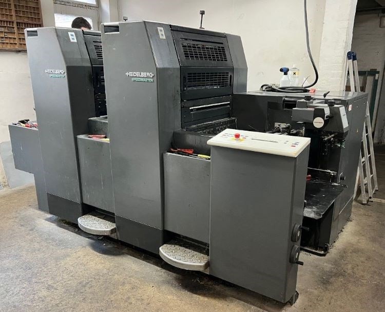 2 color Used Heidelberg SM 52-2+ (w. N+P), straight year 1998 | PressCity