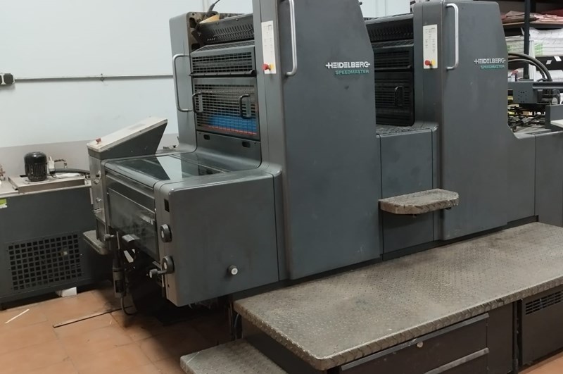 2 color Used Heidelberg SM 74-2, straight year 1999 | PressCity
