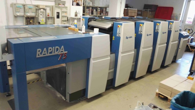 4 color Used KBA Rapida 75-4 year 2008 | PressCity