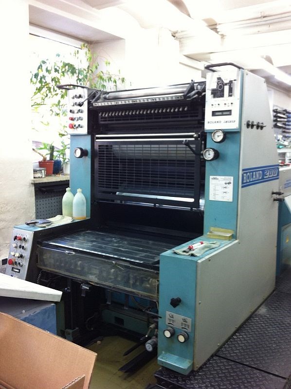 1 color Used MAN Roland R 201 T0B year 1987 | PressCity