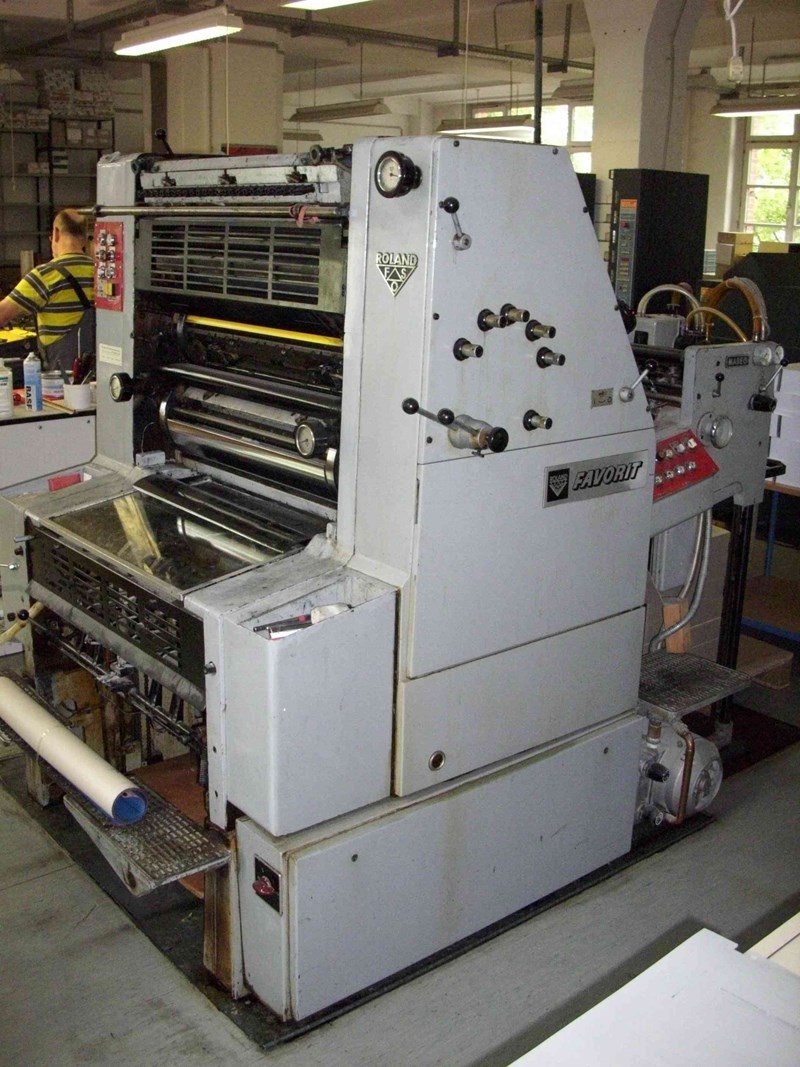 1 color Used MAN Roland RF0B year 1970 | PressCity