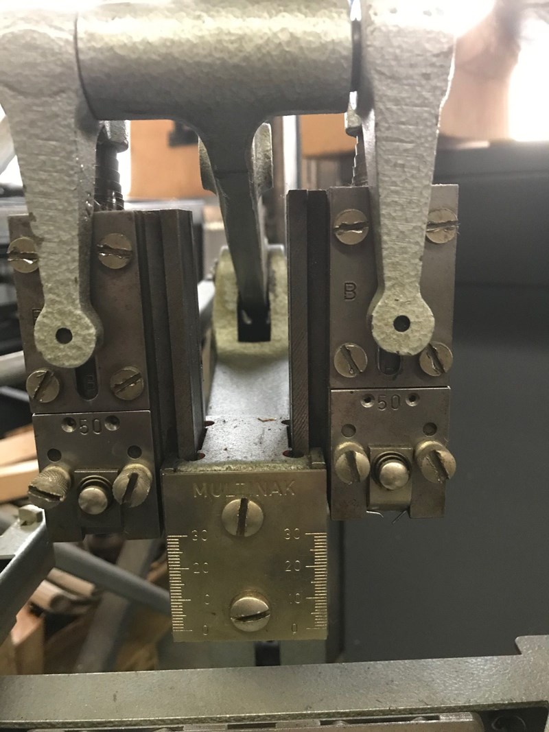 Used Nagel Multinak 2 head stitching | PressCity