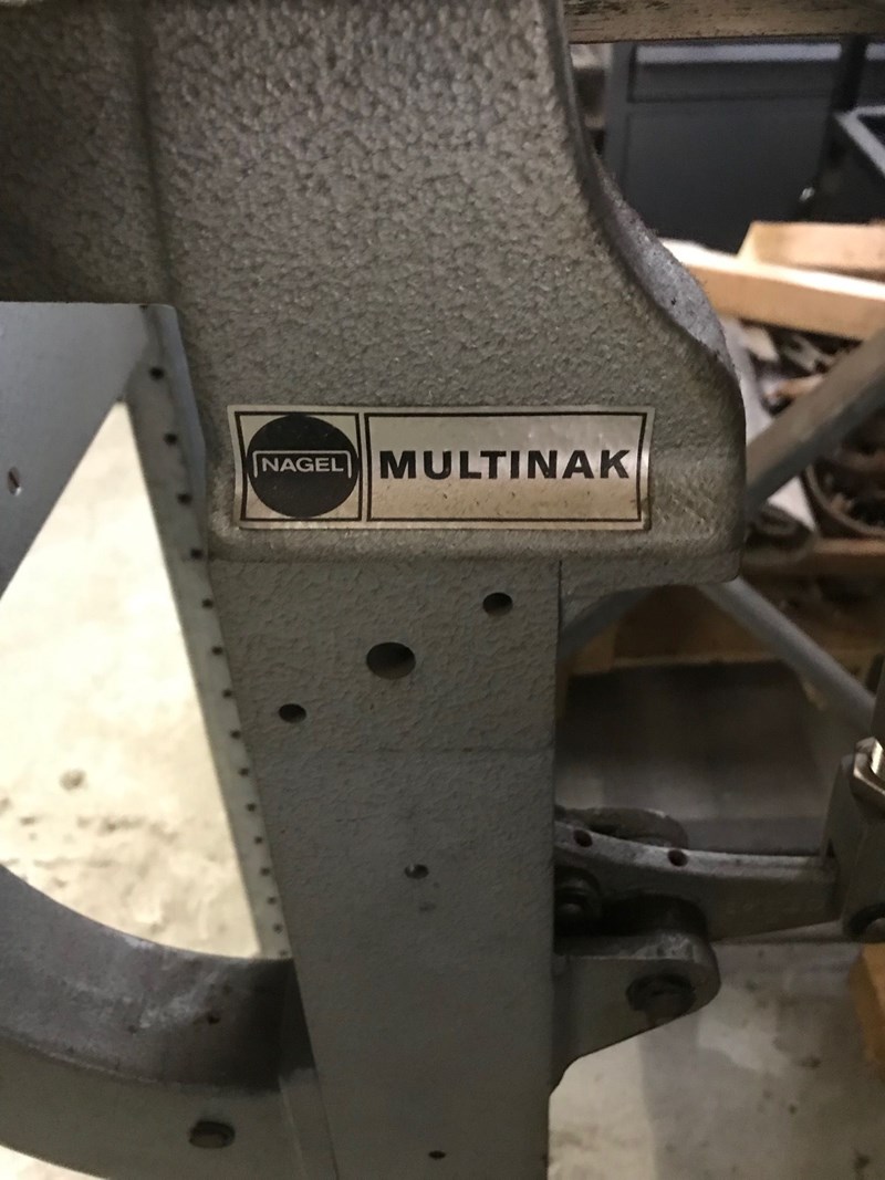Used Nagel Multinak 2 head stitching | PressCity