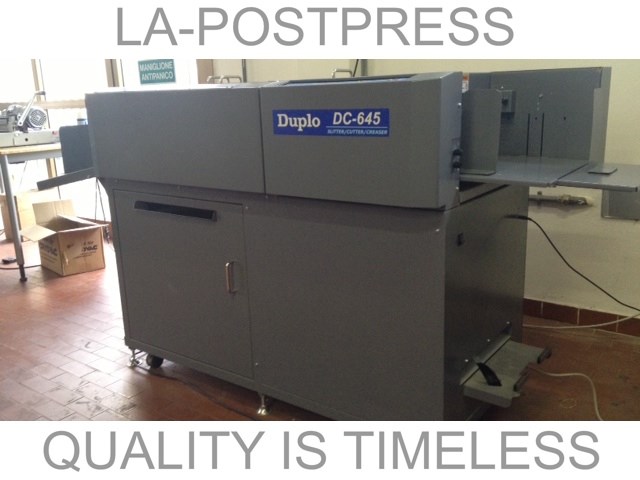 Used Duplo DocuCutter DC-645 year 2006 | PressCity