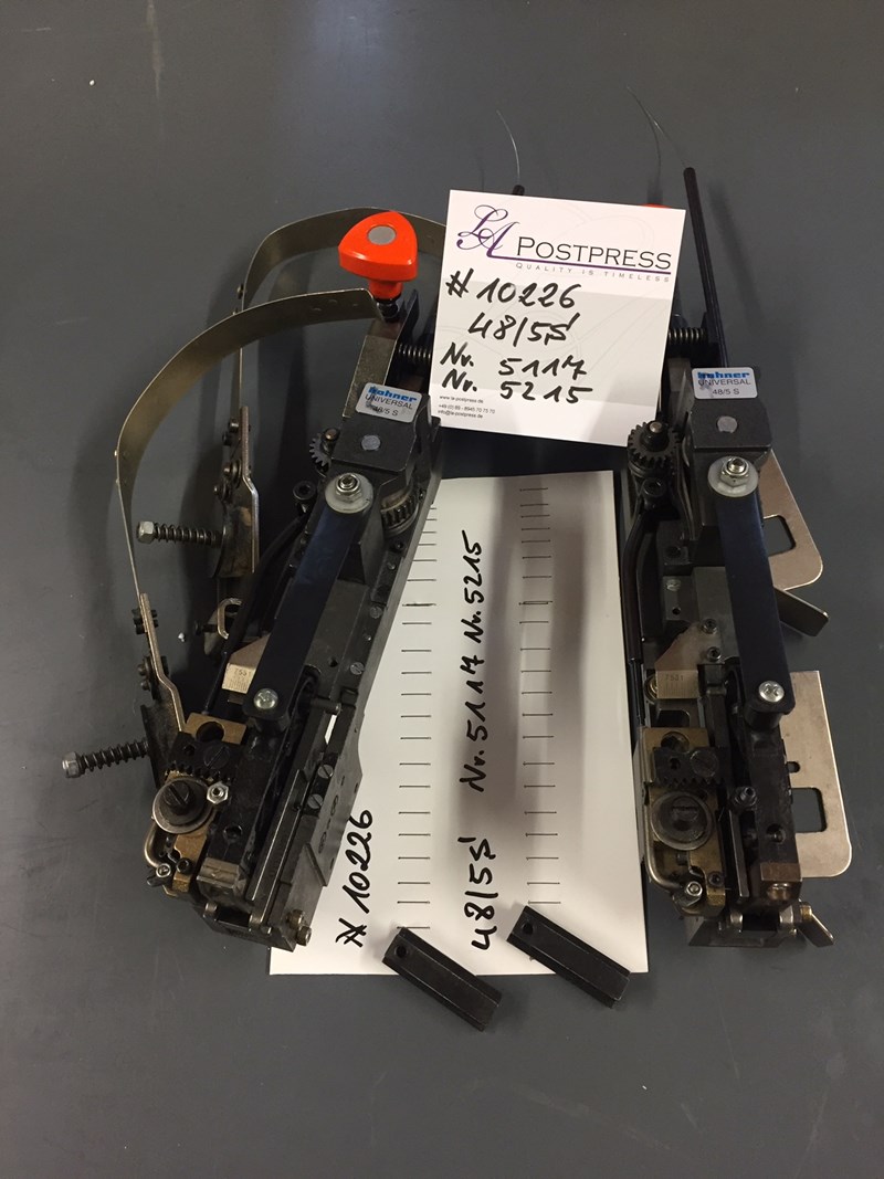 Used Hohner stitching heads 48/5 S | PressCity