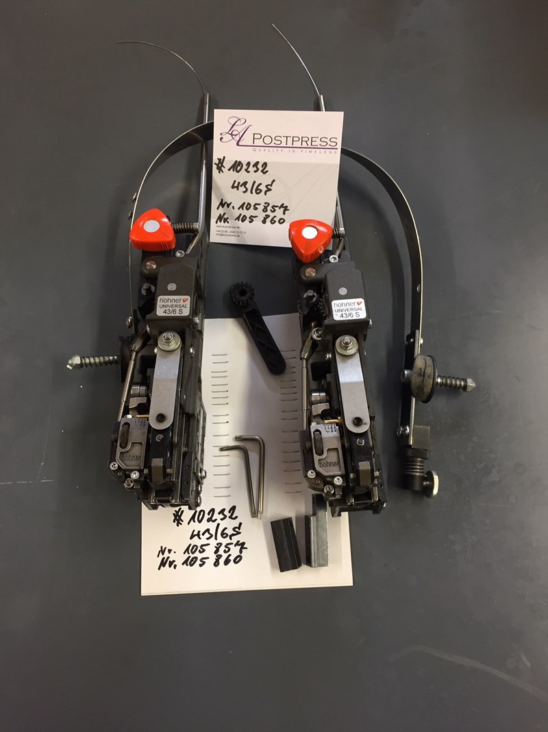 Used Hohner stitching heads 43/6 S | PressCity