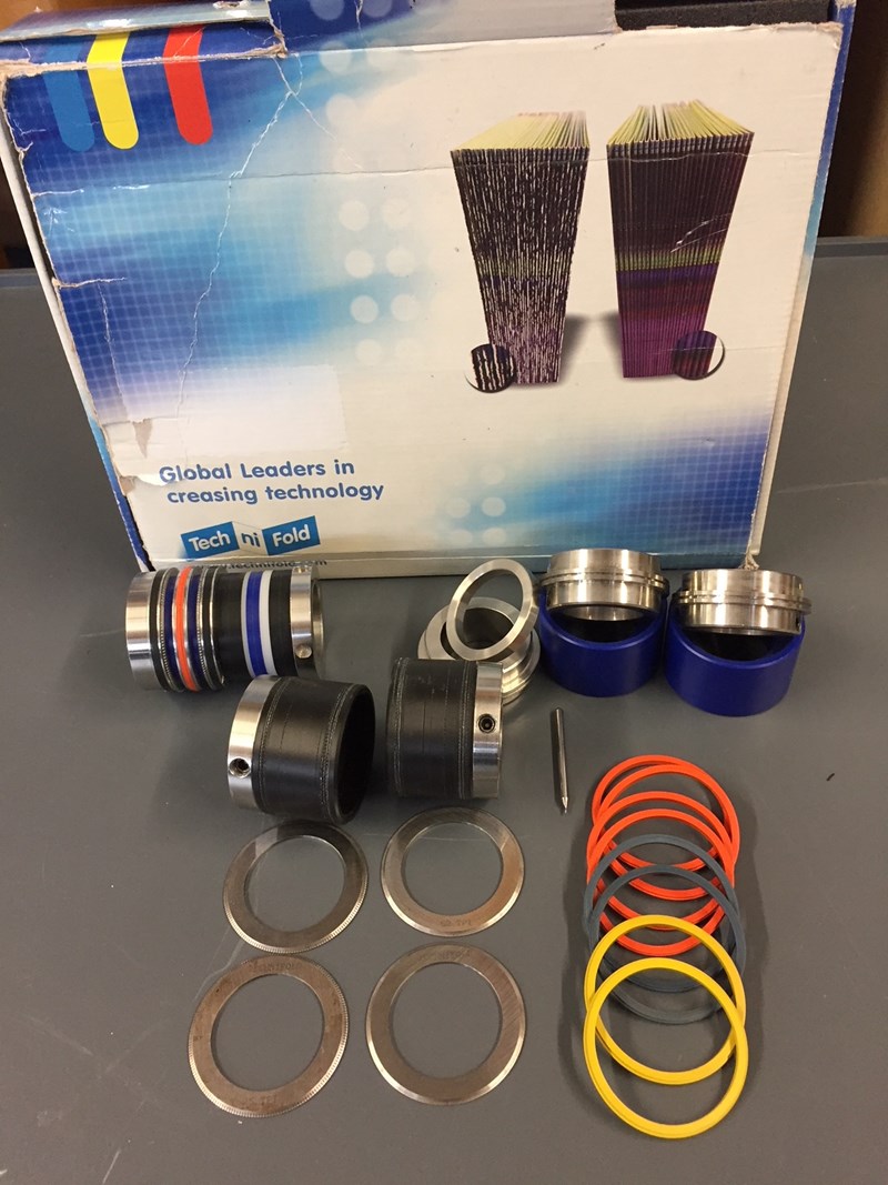 Used TechniFold creasing and perforating tool 35/58ø | PressCity