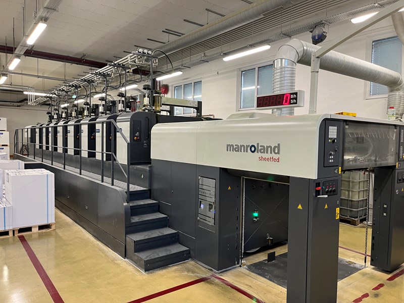 8 color Used MANROLAND 708 EVOLUTION year 2020 | PressCity