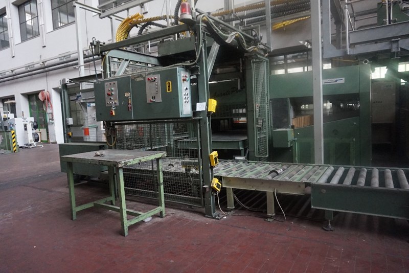 Used Muller Martini Type 0377.04.05 Avanti Plus Horizontal Log Stacker ...