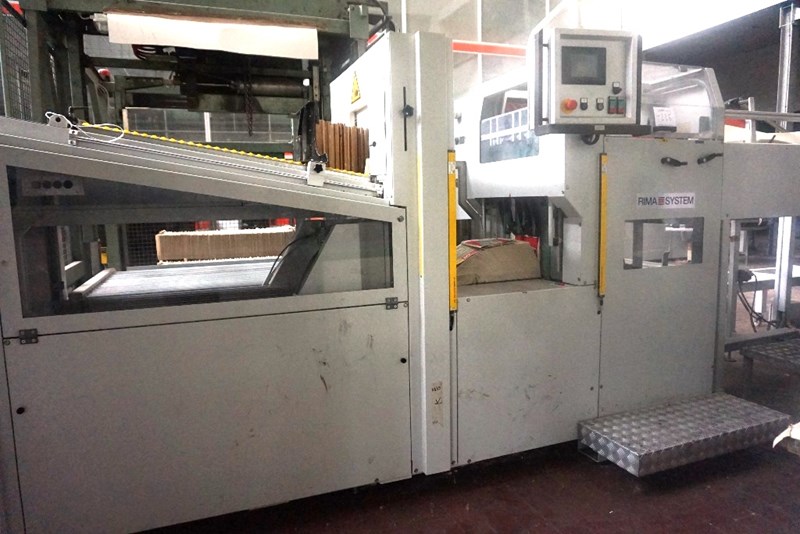 Used Rima RS 600 Horizontal Log Stacker | PressCity