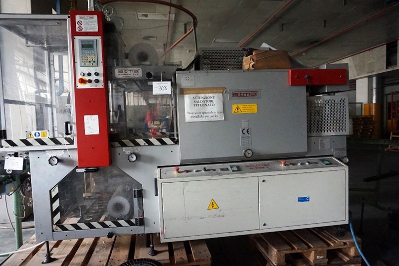 Used Sitma C-740-TR Shrink Wrapping Machine & Counter Stacker | PressCity