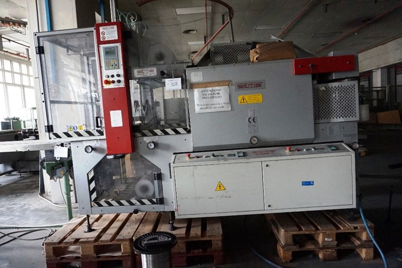 Used Sitma C-740-TR Shrink Wrapping Machine & Counter Stacker | PressCity