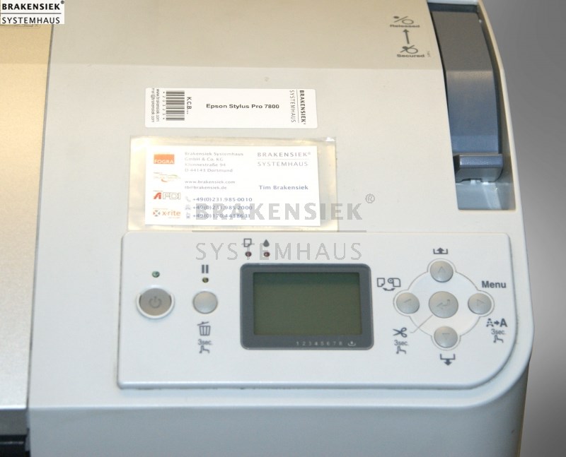 Used Epson Stylus Pro 7800 *HW year 2006 | PressCity