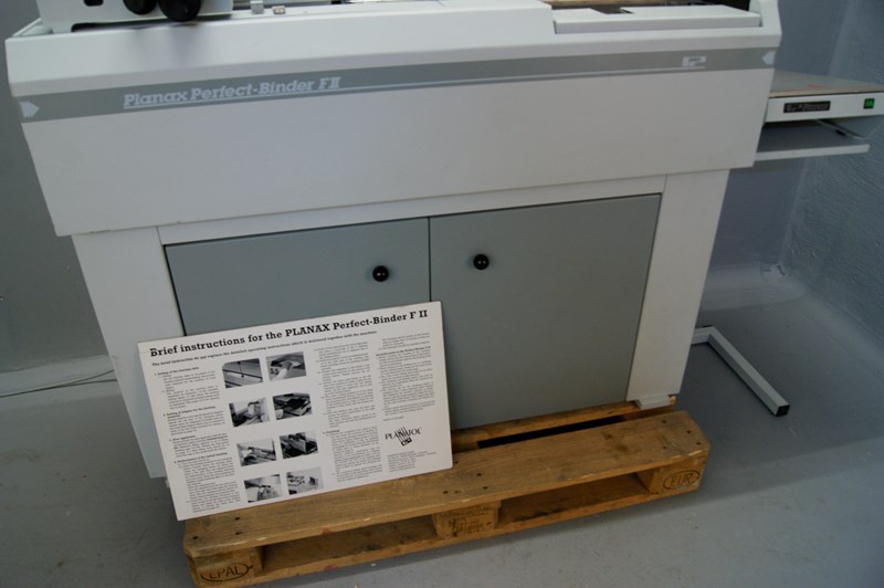 Used Planatol Planax Perfect-Binder F II | PressCity