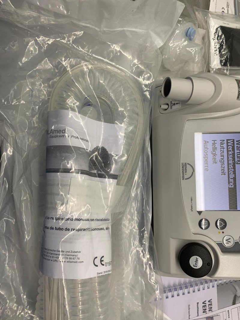 Used Beatmungsgerät Löwenstein Medical (WEINMANN) Ventilogic LS IV+NIV IPPV lebenserhaltende ...