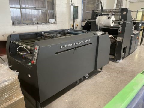 Used Autobond 102 SD TP Thermal Laminating Machine year 1995 | PressCity