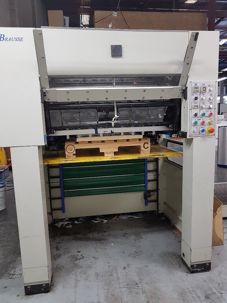 Used Brausse SE 1050 E Autoplaten Die Cutter year 2005 | PressCity
