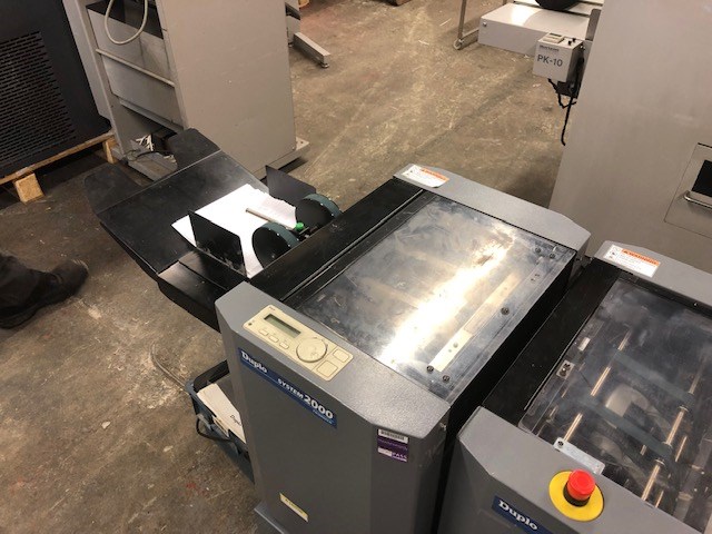 Used Duplo System 2000 Booklet Maker year 2005 | PressCity
