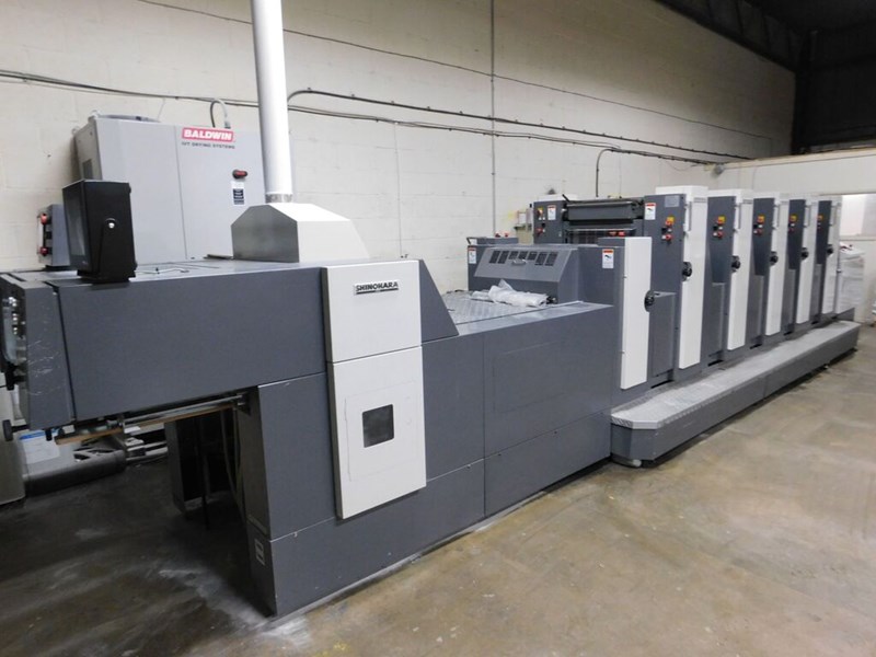 5 color Used Fuji 52 5 + L Five Colour Offset Press year 2005 | PressCity