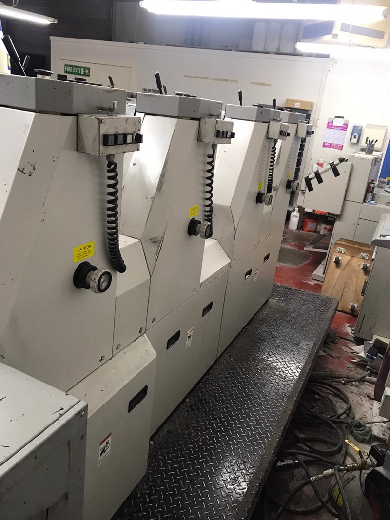 4 color Used Hamada B452A-1 Four Colour Offset Press year 2003 | PressCity