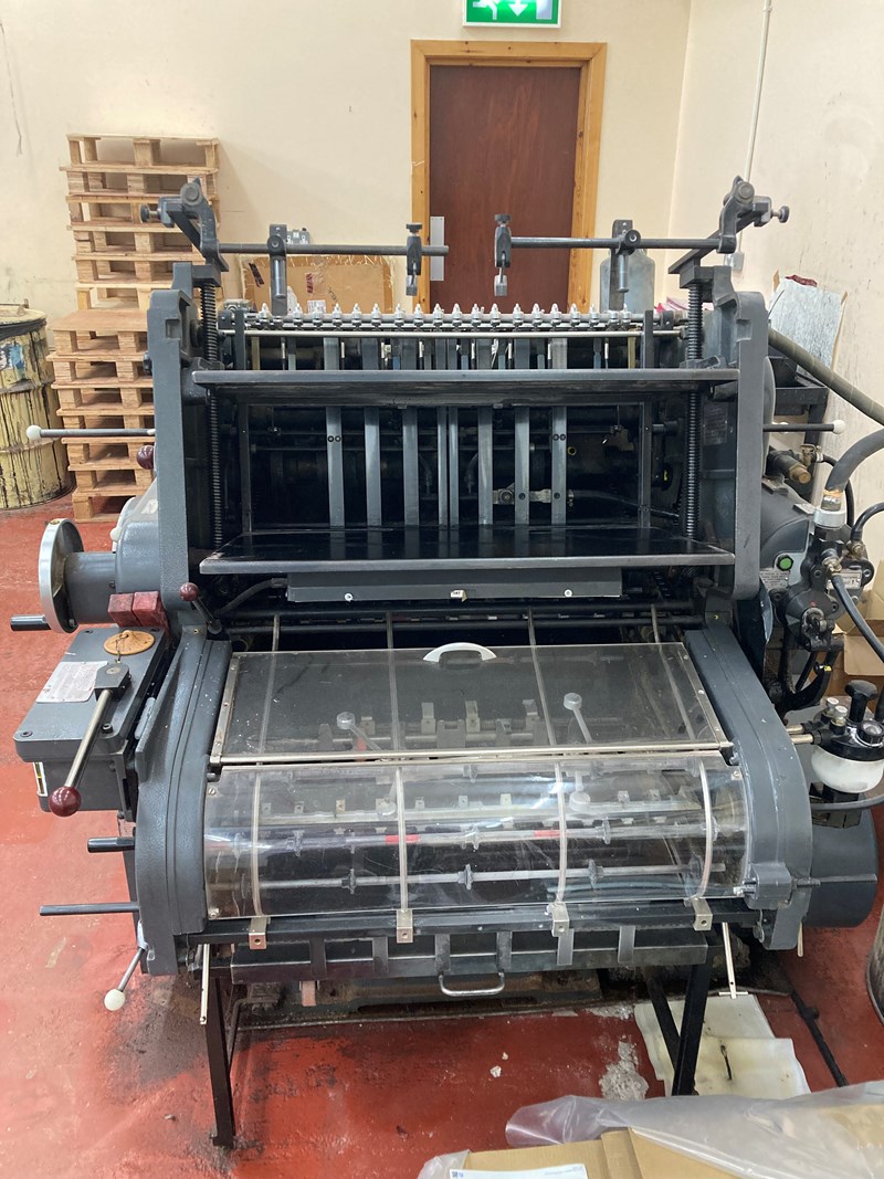 1 color Utilisé Heidelberg Kord 64 Single Colour Offset Press year 1984 ...