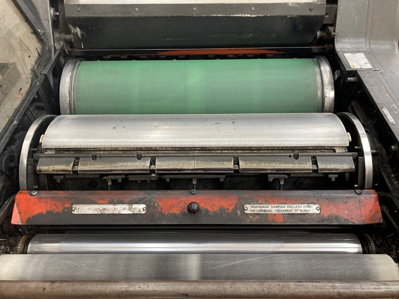 1 color Utilisé Heidelberg Kord 64 Single Colour Offset Press year 1984 ...