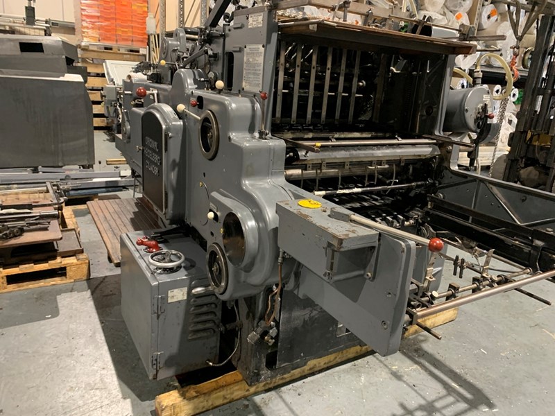 Used Heidelberg S-Cylinder Die Cutting & Embossing Machine year 1961 ...