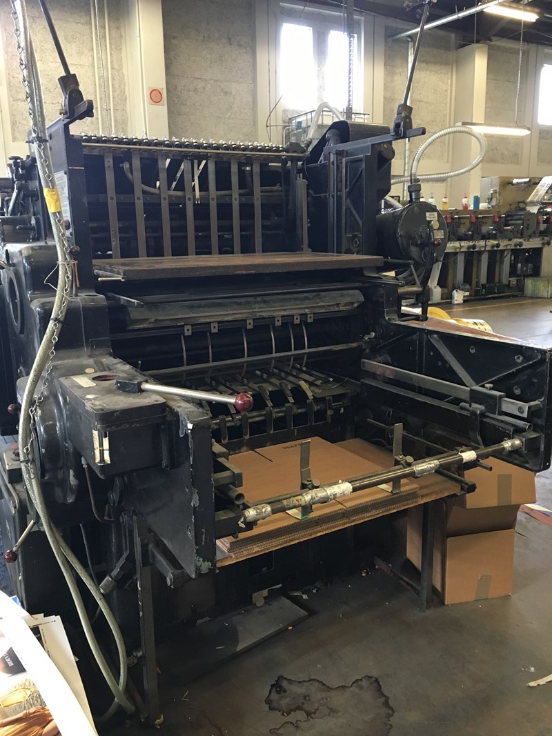 Used Heidelberg Model S Cylinder year 1960 | PressCity
