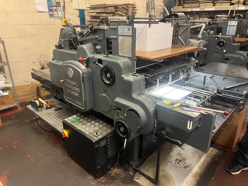 Used Heidelberg SB Original Letterpress Cylinder year 1964 | PressCity