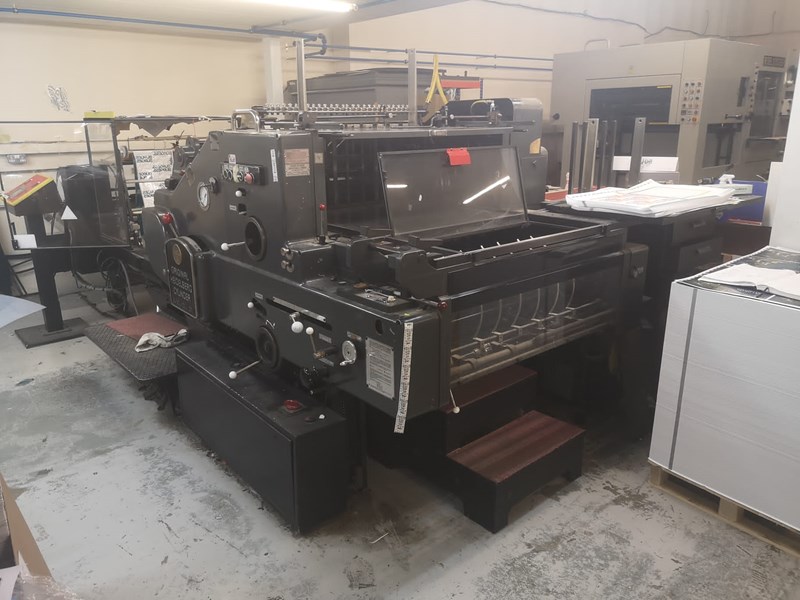Used Heidelberg SBD with Hot Foil Stamping year 1973 | PressCity