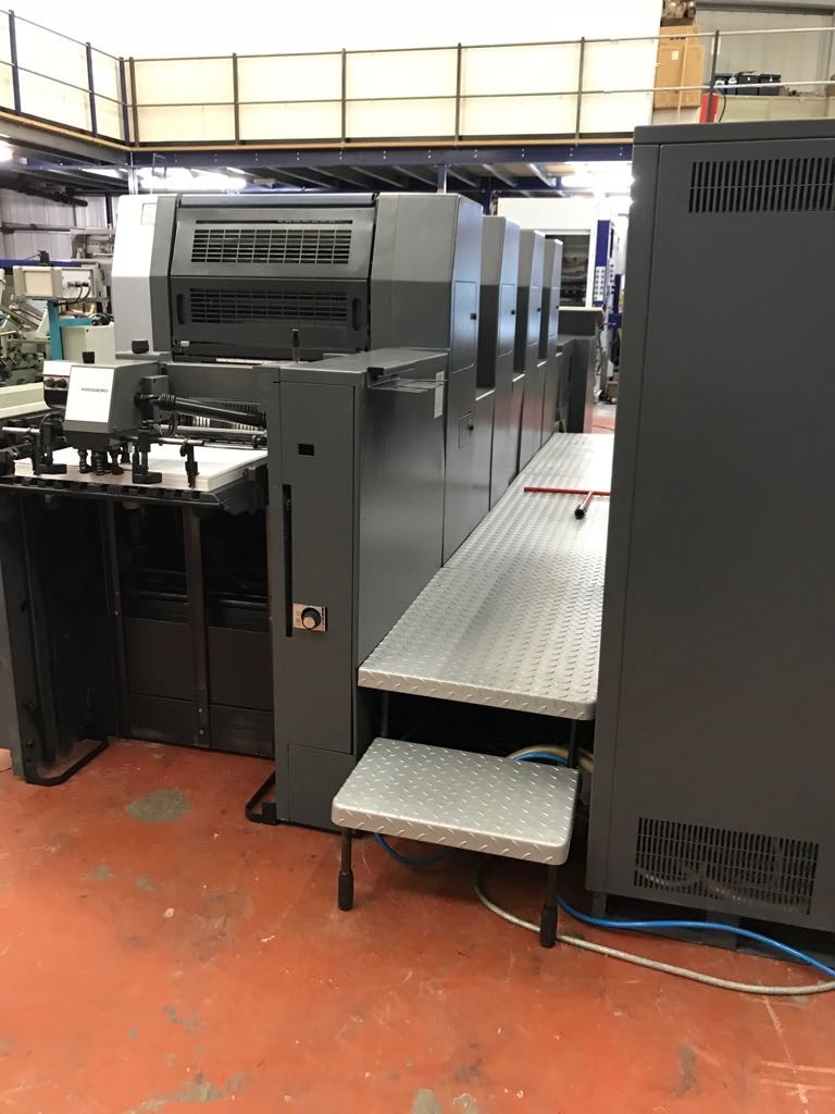 4 color Used Heidelberg Speedmaster SM 52 4H Four Colour Offset Press ...