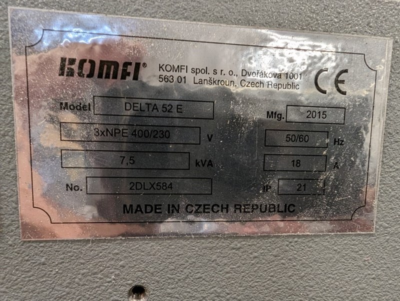 Used Komfi Delta 52E Thermal Laminating Machine year 2015 | PressCity