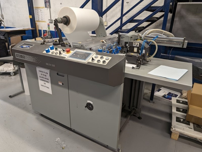 Used Komfi Delta 52E Thermal Laminating Machine year 2015 | PressCity
