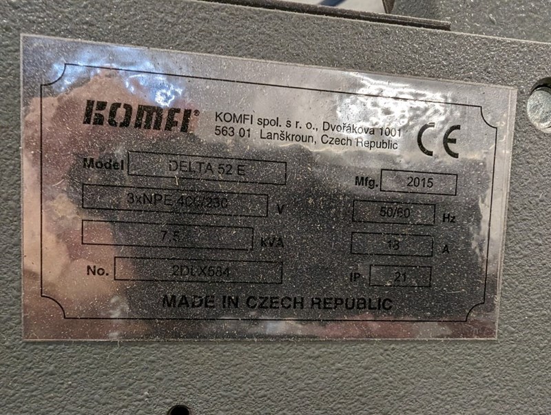 Used Komfi Delta 52E Thermal Laminating Machine year 2015 | PressCity