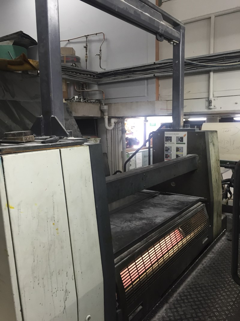 6 color Used Man Roland R706 P + LV Six Colour Offset Press year 2004 ...