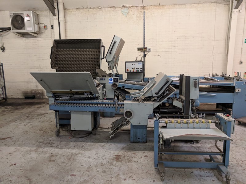 Used MBO B30 Fully Automatic Folding Machine 4/4/4 year 1996 | PressCity