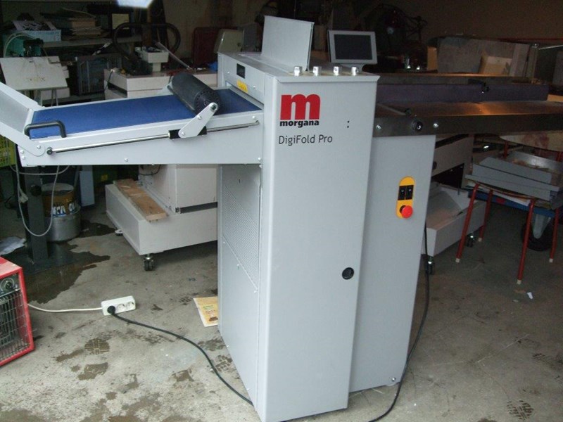 Used Morgana Digifold Pro Folding Machine year 2012 | PressCity