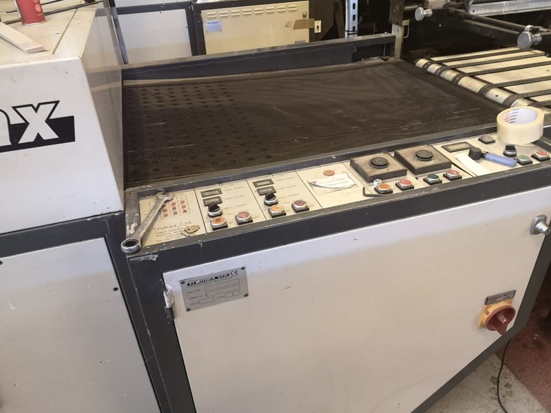 Used Sakurai Trumax SC 102 A Silkscreen Spot and Flood Coating Machine ...