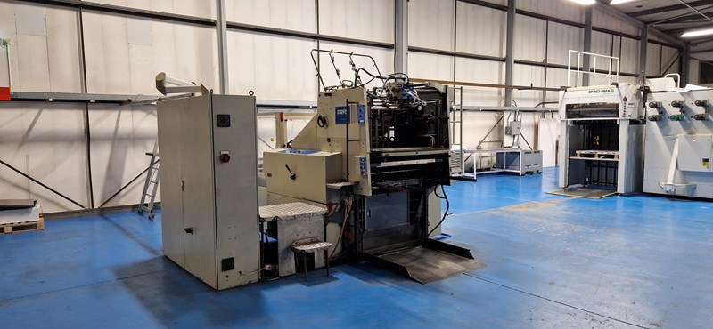 Used Starfoil Victoria Hot Foil Automatic Cylinder year 1996 | PressCity