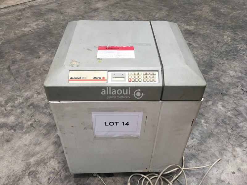 Used Agfa AccuSet 1000 | PressCity
