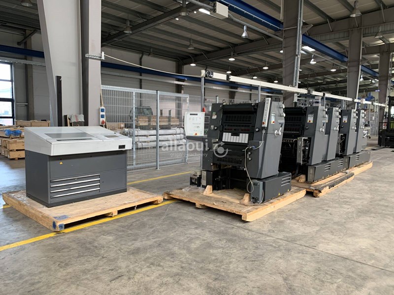 5 color Used Heidelberg GTO 52-5-P2 year 2001 | PressCity