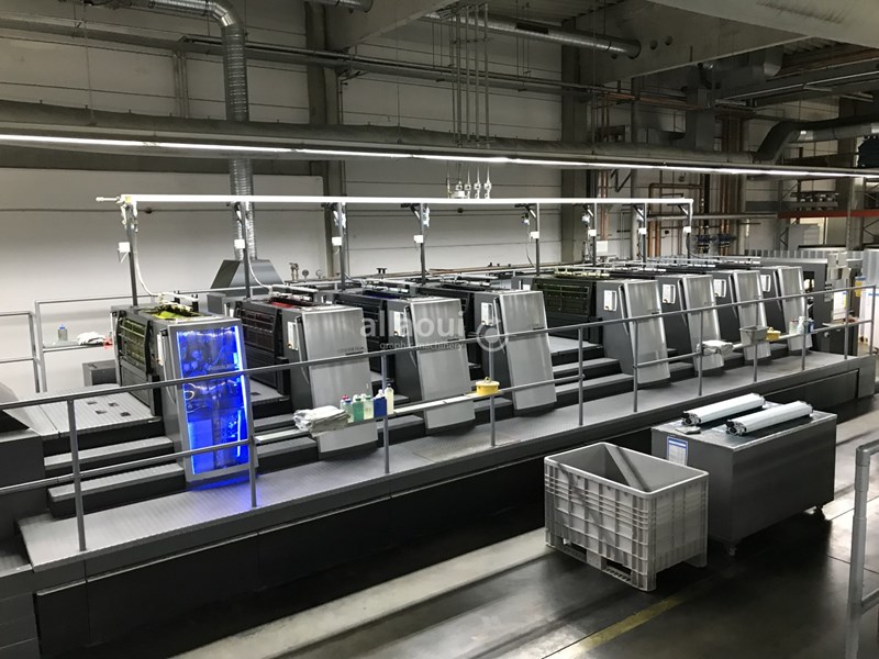 8 color Used Heidelberg Speedmaster XL 105-8-P 18k year 2012 | PressCity