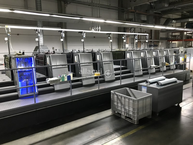 8 color Used Heidelberg Speedmaster XL 105-8-P 18k year 2012 | PressCity