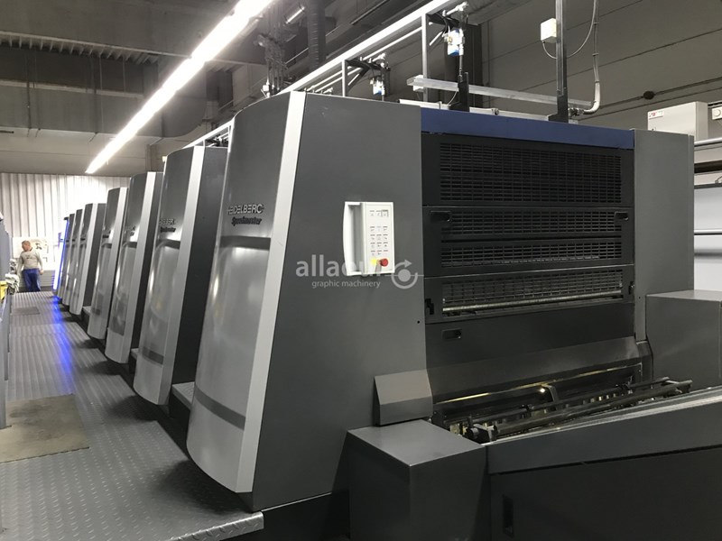 8 color Used Heidelberg Speedmaster XL 105-8-P 18k year 2012 | PressCity