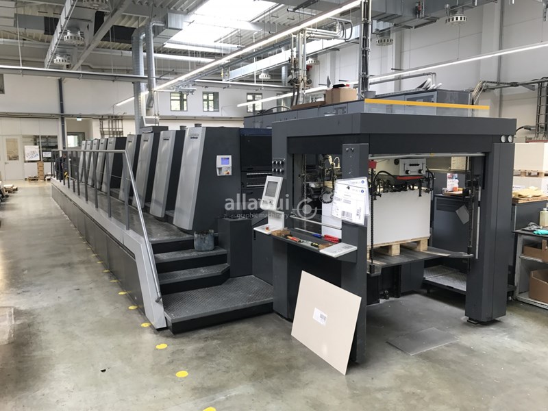 8 color Used Heidelberg Speedmaster XL 106-8-P+L 18k year 2014 | PressCity