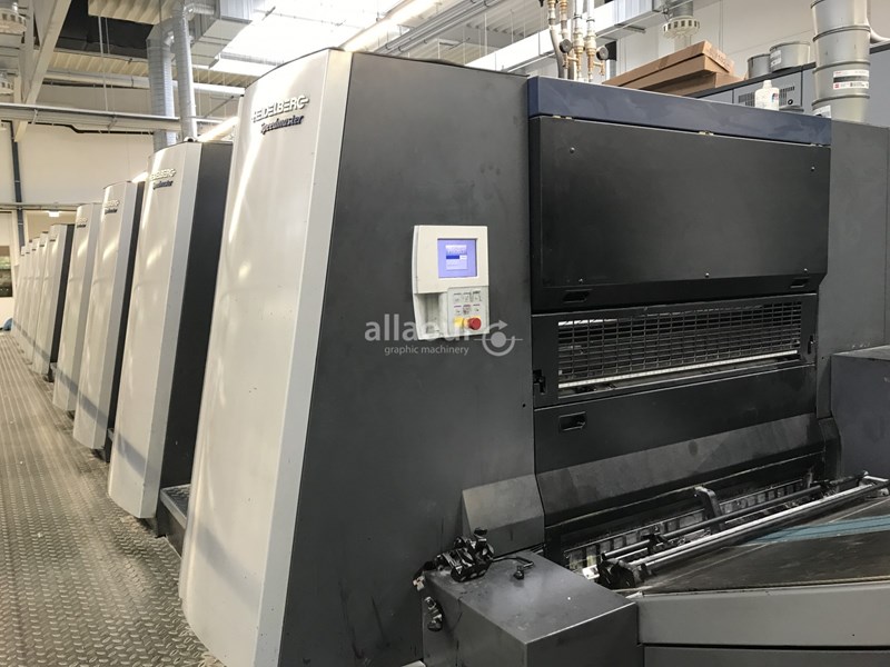 8 color Used Heidelberg Speedmaster XL 106-8-P+L 18k year 2014 | PressCity