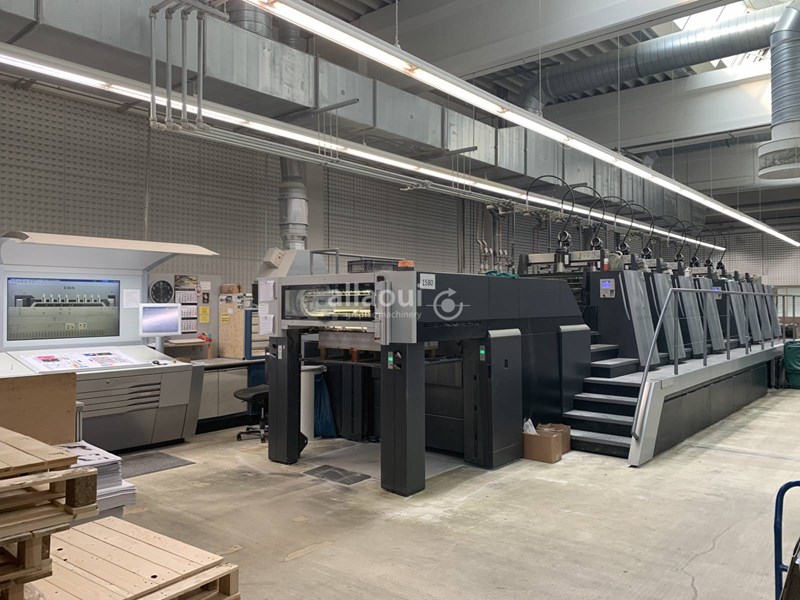 8 color Used Heidelberg Speedmaster XL 106-8-P 18K year 2013 | PressCity