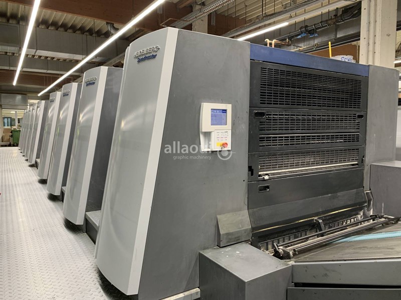 8 color Used Heidelberg Speedmaster XL 106-8-P+L 18k year 2014 | PressCity