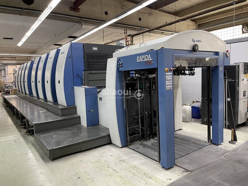 8 color Used KBA RA 106-8 SW4 SIS SPC year 2012 | PressCity