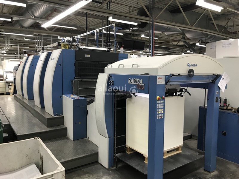 4 color Used KBA RA 106 SIS SPC - 4 SW2 year 2009 | PressCity